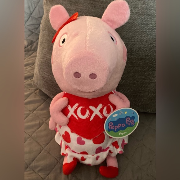 Peppa Pig | Toys | Peppa Pig Plush Hugs And Kisses Love 1 Stuffed ...